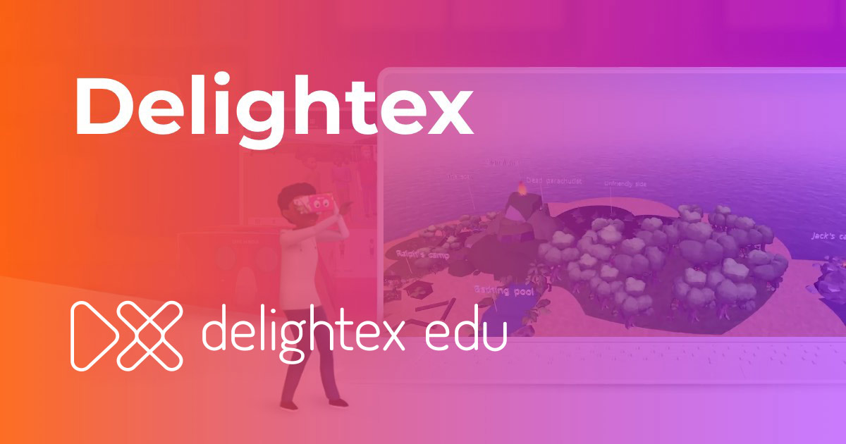 Delightex for kid-friendly 3D creation and coding
